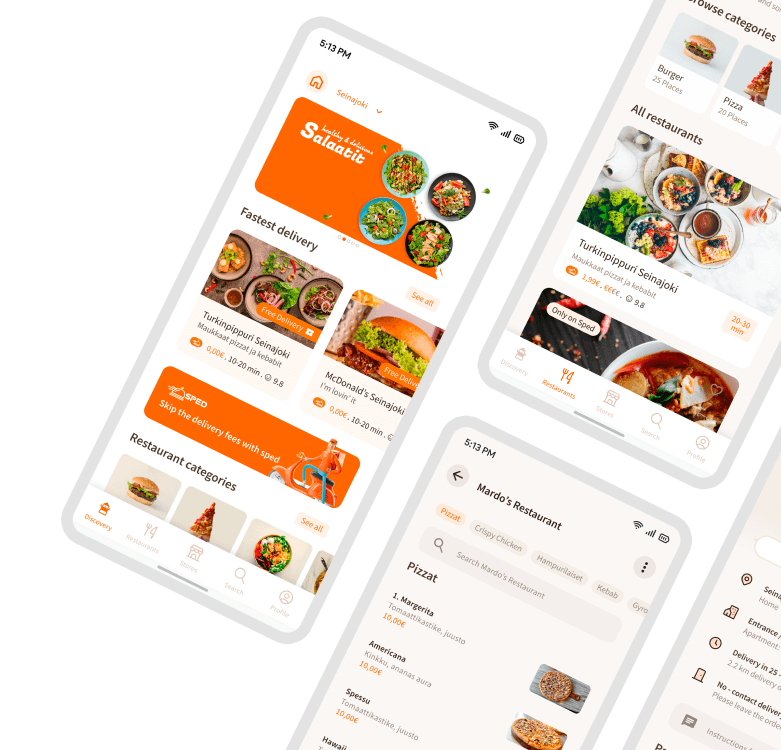 Find a Rastaurant, Store, Grosary shop in | SPED - www.sped.delivery